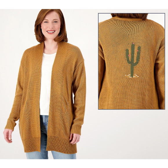 Candace Cameron Bure | Sweaters | Candace Cameron Bure Novelty Cardigan ...